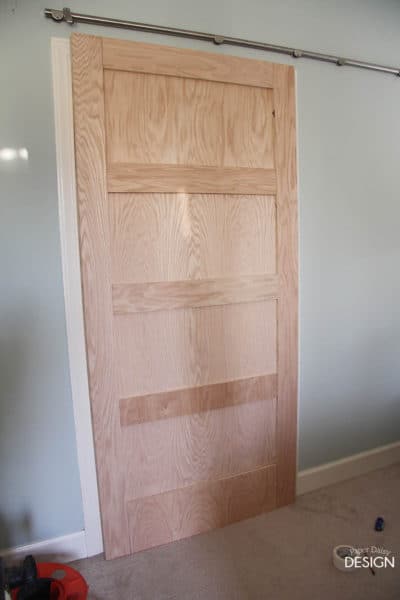 Modern Barn Doors: An easy solution to awkward entries - Deeply ...