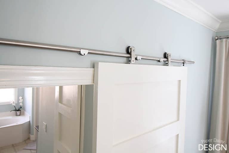 Modern Barn Doors: An easy solution to awkward entries - Deeply ...