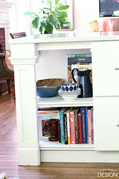 Build it: Custom Kitchen Bookcase - Deeply Southern Home