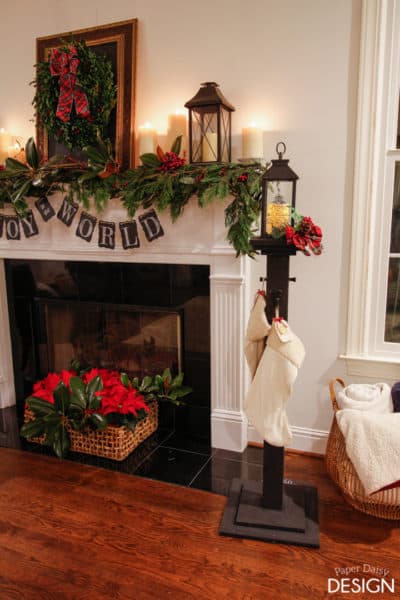 Holiday Stocking Post - Deeply Southern Home
