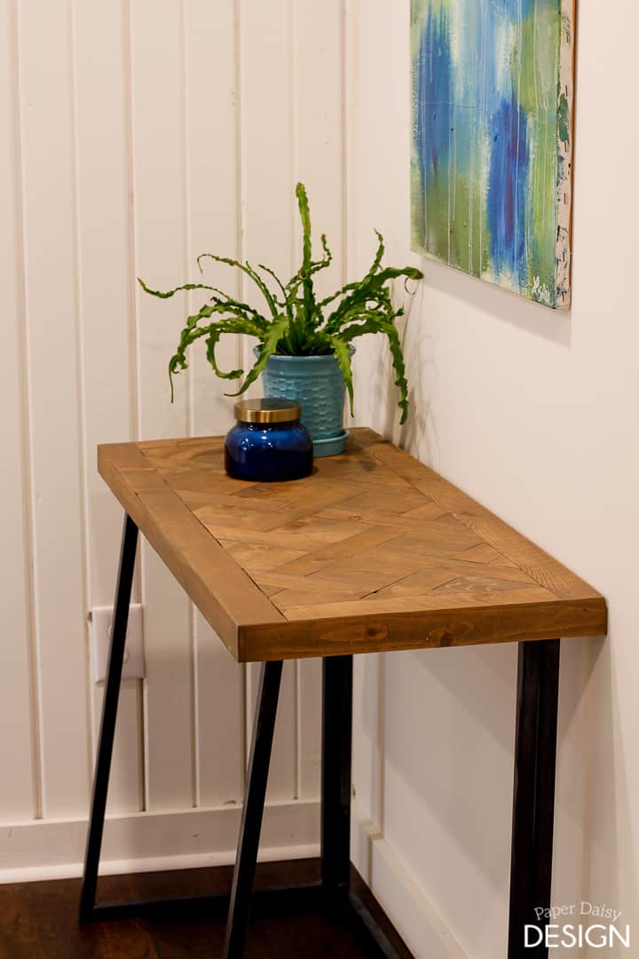 Take Two: Desk to Console Table - Deeply Southern Home