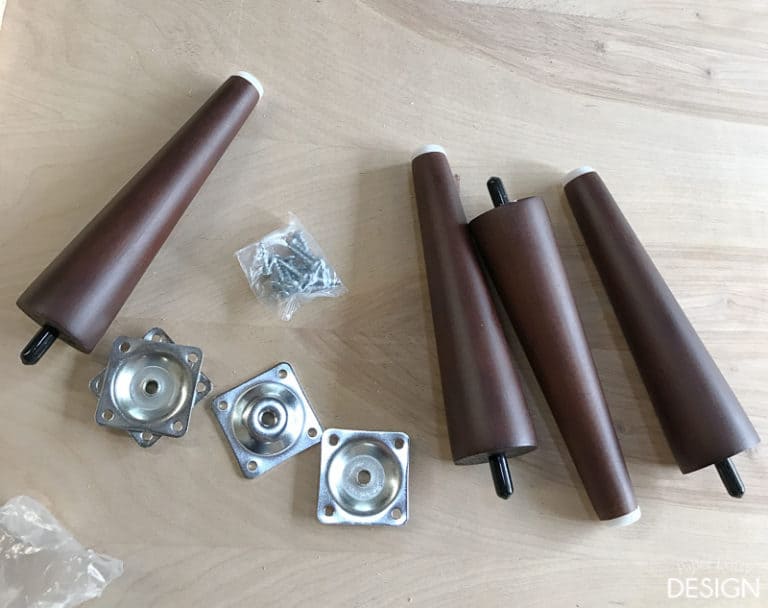 Plywood Mid-Century Modern Daybed-DIY - Deeply Southern Home