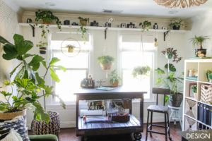 Bohemian Jungle Studio: One Room Challenge Reveal! - Deeply Southern Home