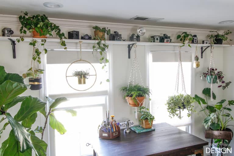 Bohemian Jungle Studio: One Room Challenge Reveal! - Deeply Southern Home