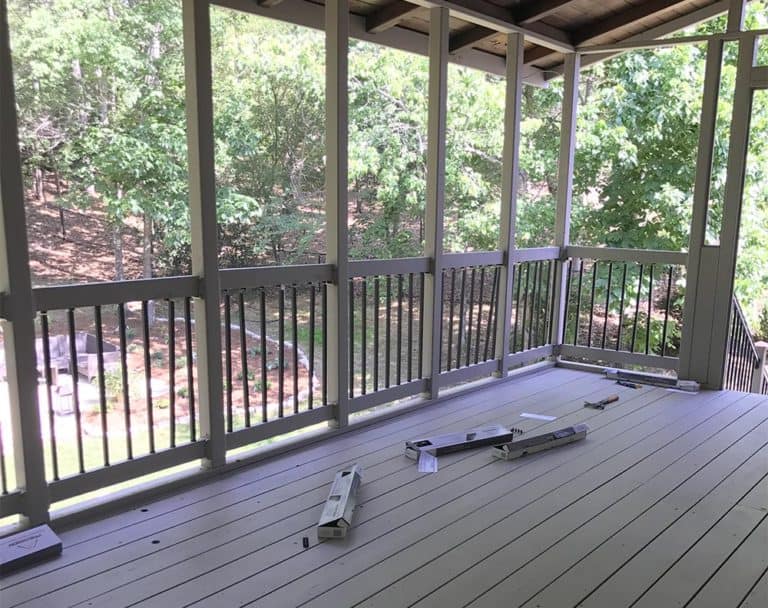 DIY Porch or Deck Railings - Deeply Southern Home