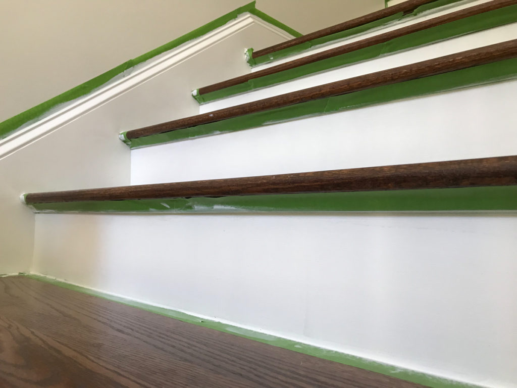 Paint Handrail, Stair Risers and Trim Perfectly Every Time! - Deeply ...