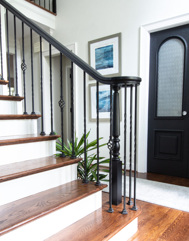Paint Handrail, Stair Risers and Trim Perfectly Every Time! - Deeply ...
