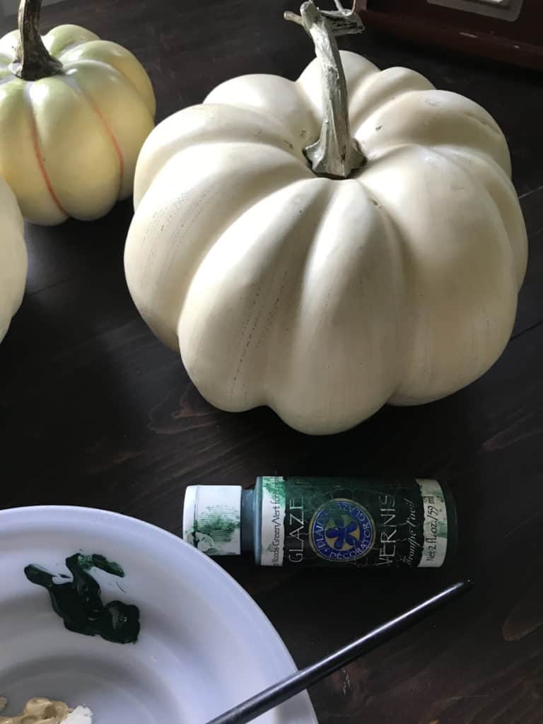 Fall on the Porch & Fake Pumpkin Fixes - Deeply Southern Home