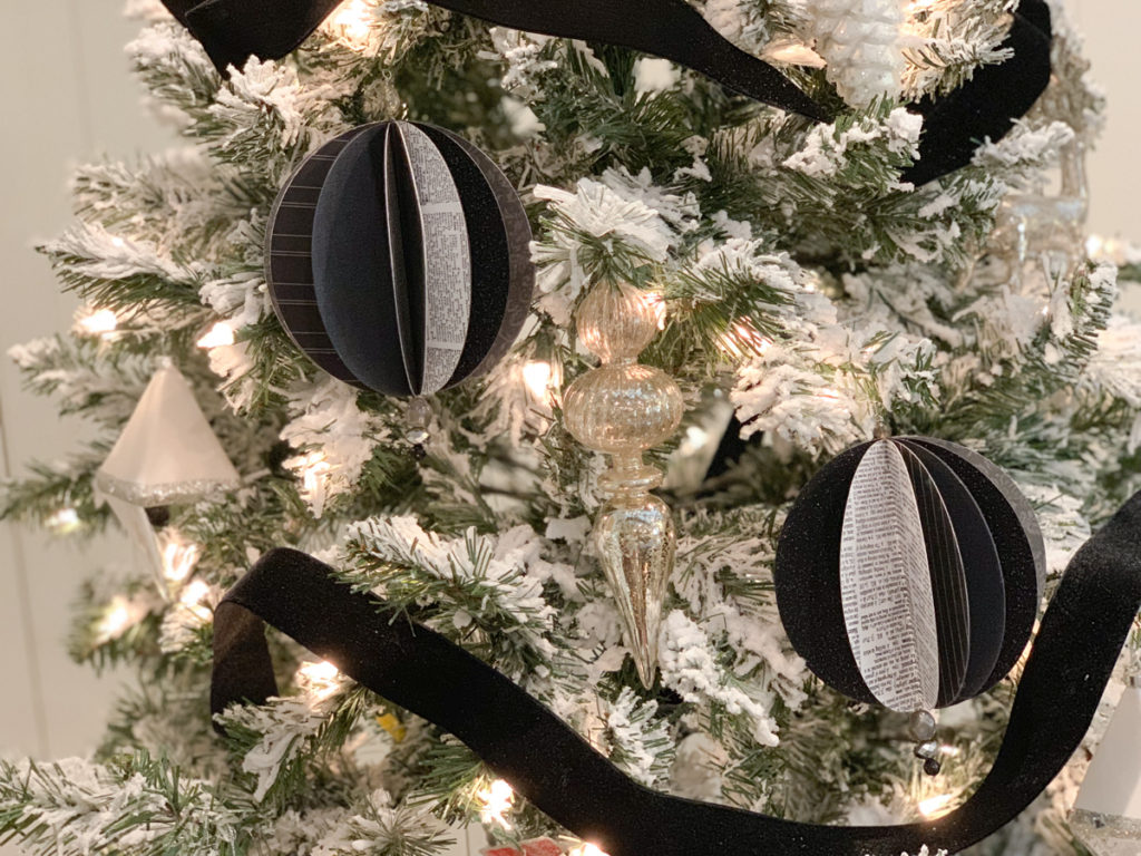 Paper Sphere Ornaments - Deeply Southern Home
