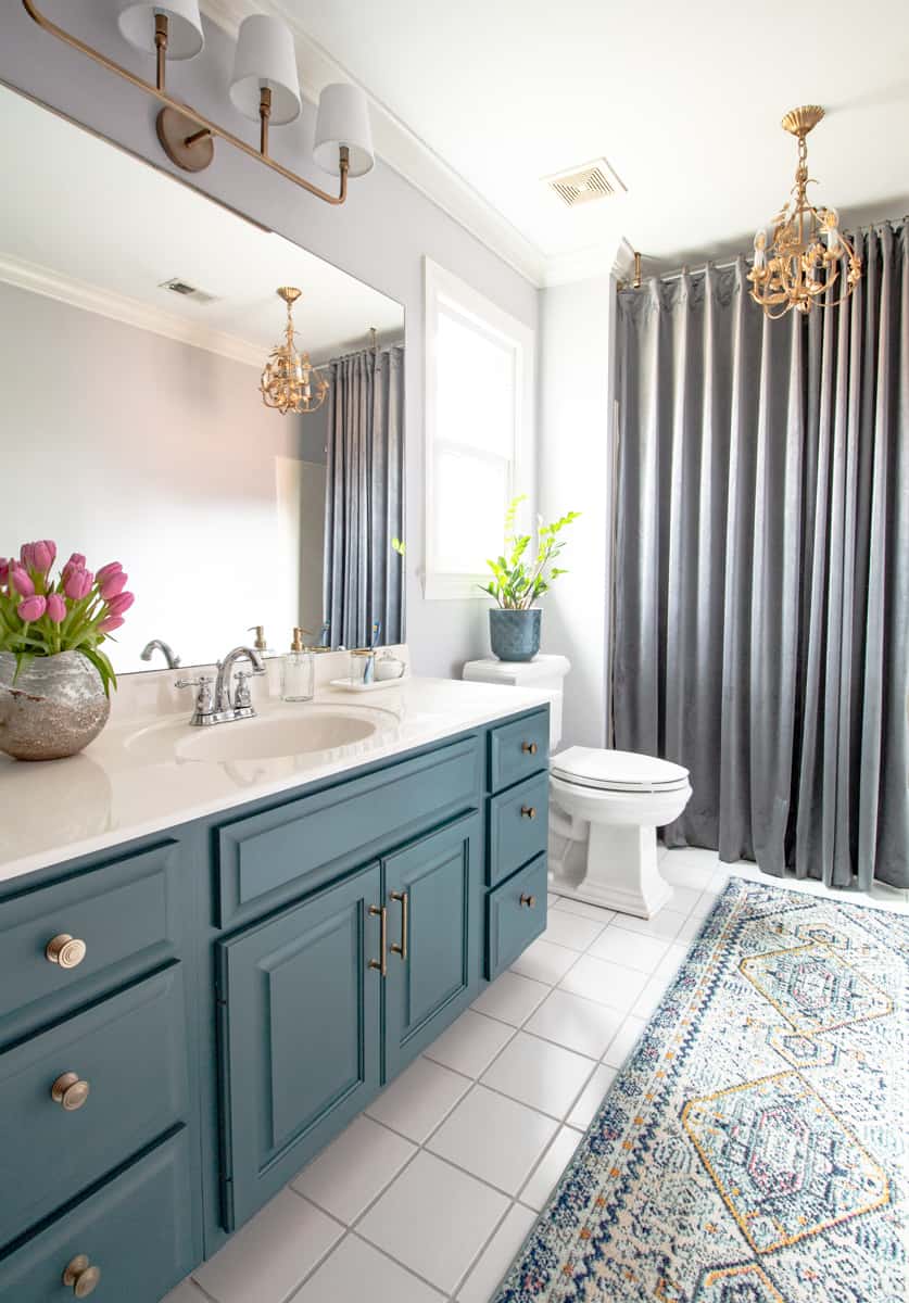 Bathroom Refresh & Update with Paint - Deeply Southern Home