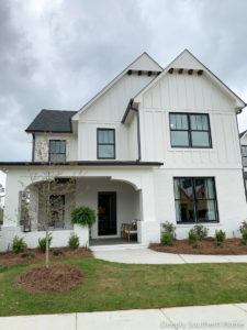 Lake Ridge House Exterior Design Plan - Deeply Southern Home