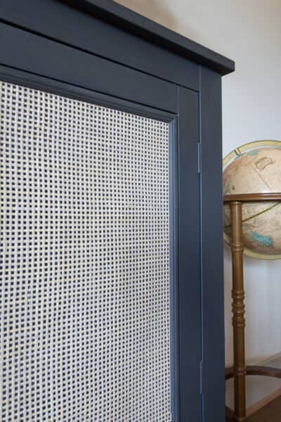 New Again: DIY Cane Cabinet - Deeply Southern Home