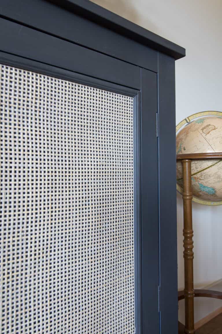 New Again: DIY Cane Cabinet - Deeply Southern Home