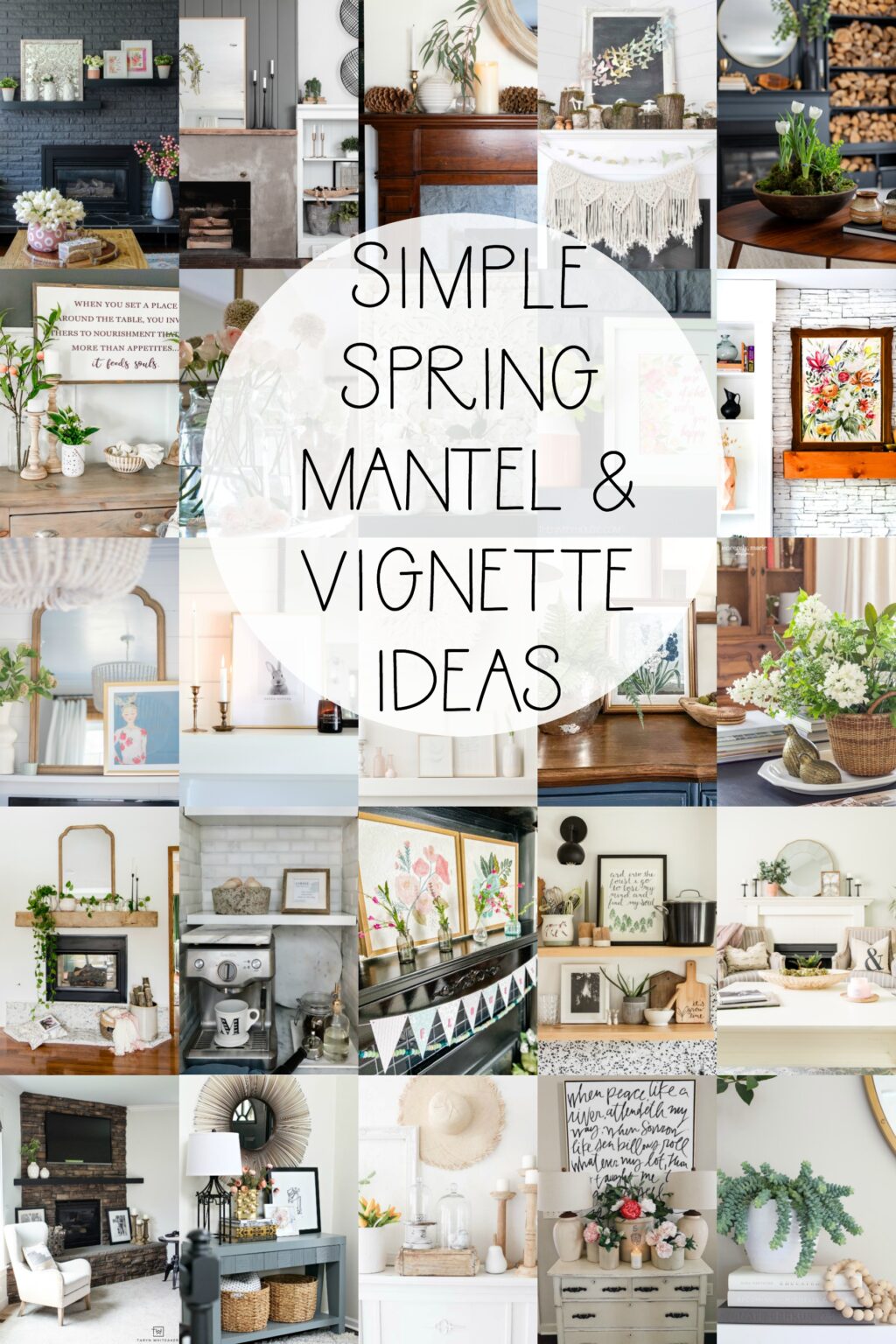 Spring Vignette & Hyacinth Printable - Deeply Southern Home
