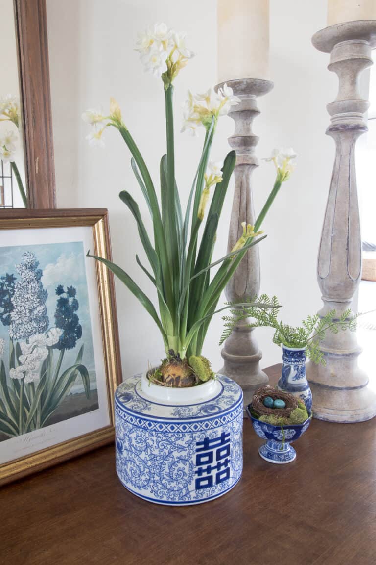 Spring Vignette & Hyacinth Printable - Deeply Southern Home