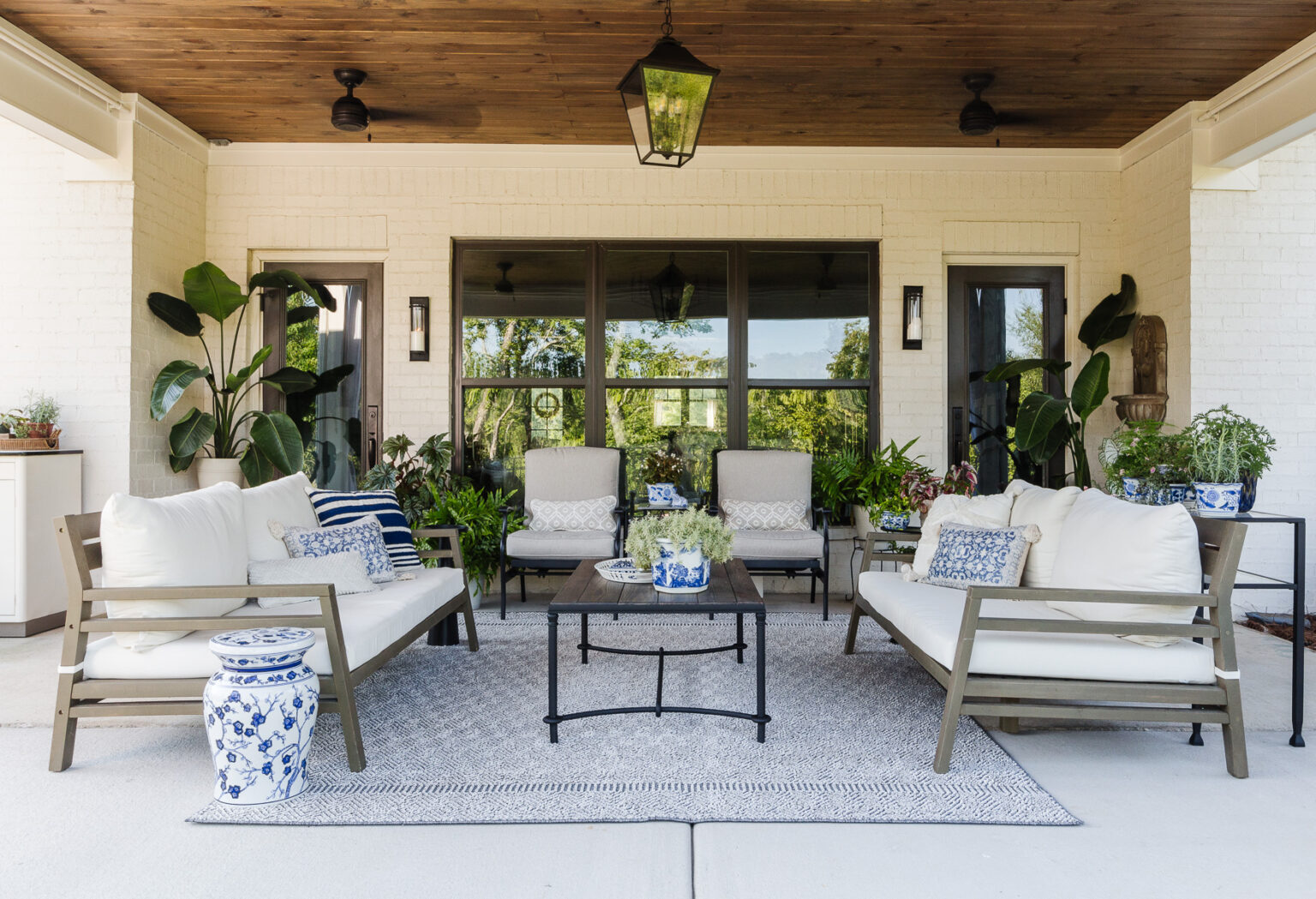 Our Extended Back Patio Reveal - Deeply Southern Home