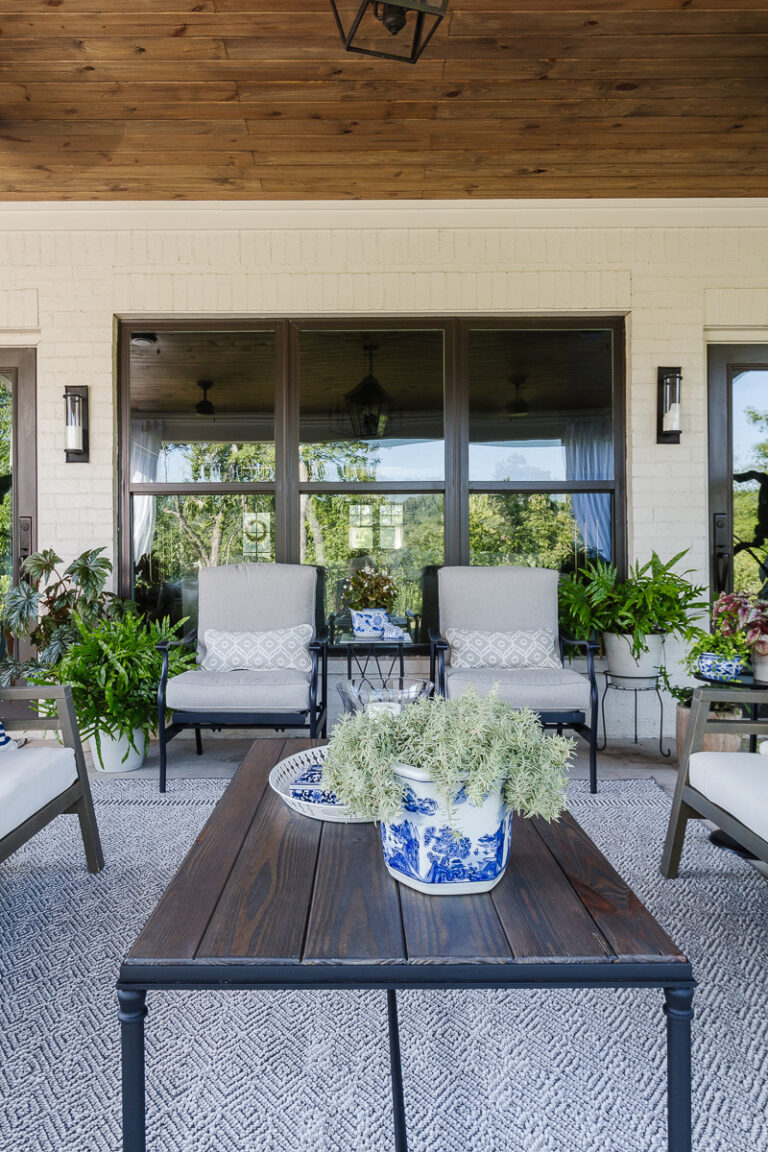 Our Extended Back Patio Reveal - Deeply Southern Home