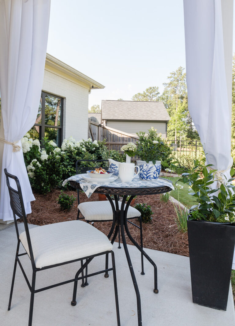 Our Extended Back Patio Reveal - Deeply Southern Home