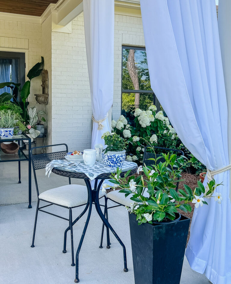 Our Extended Back Patio Reveal - Deeply Southern Home