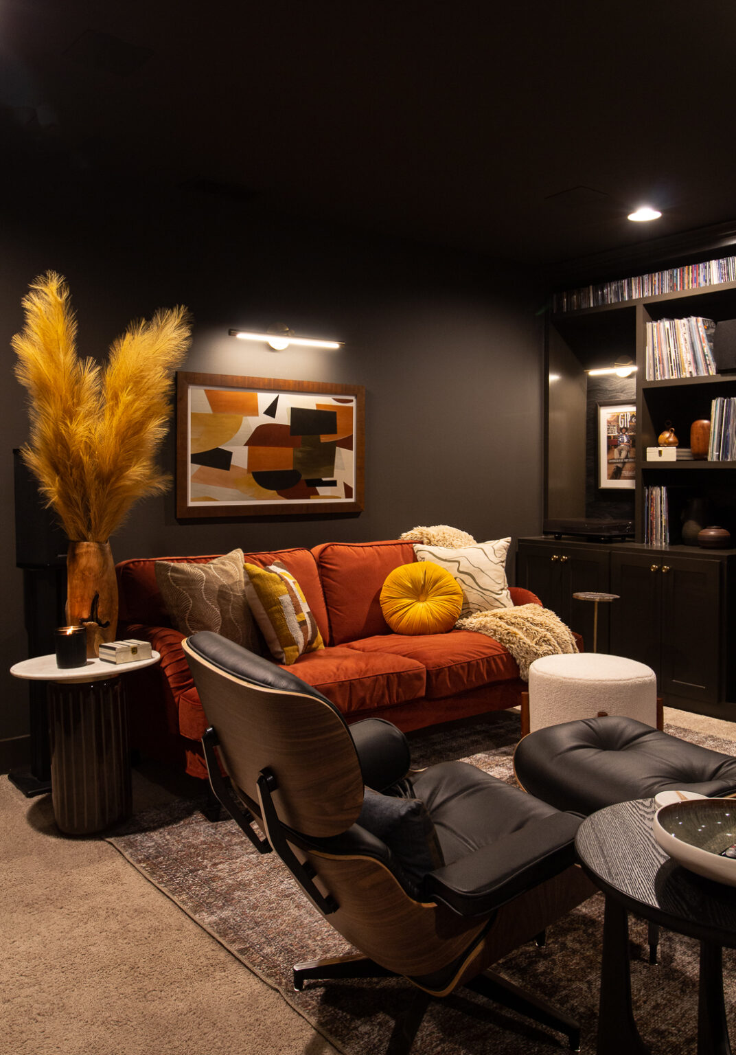 Listening Room Reveal for the One Room Challenge - Deeply Southern Home