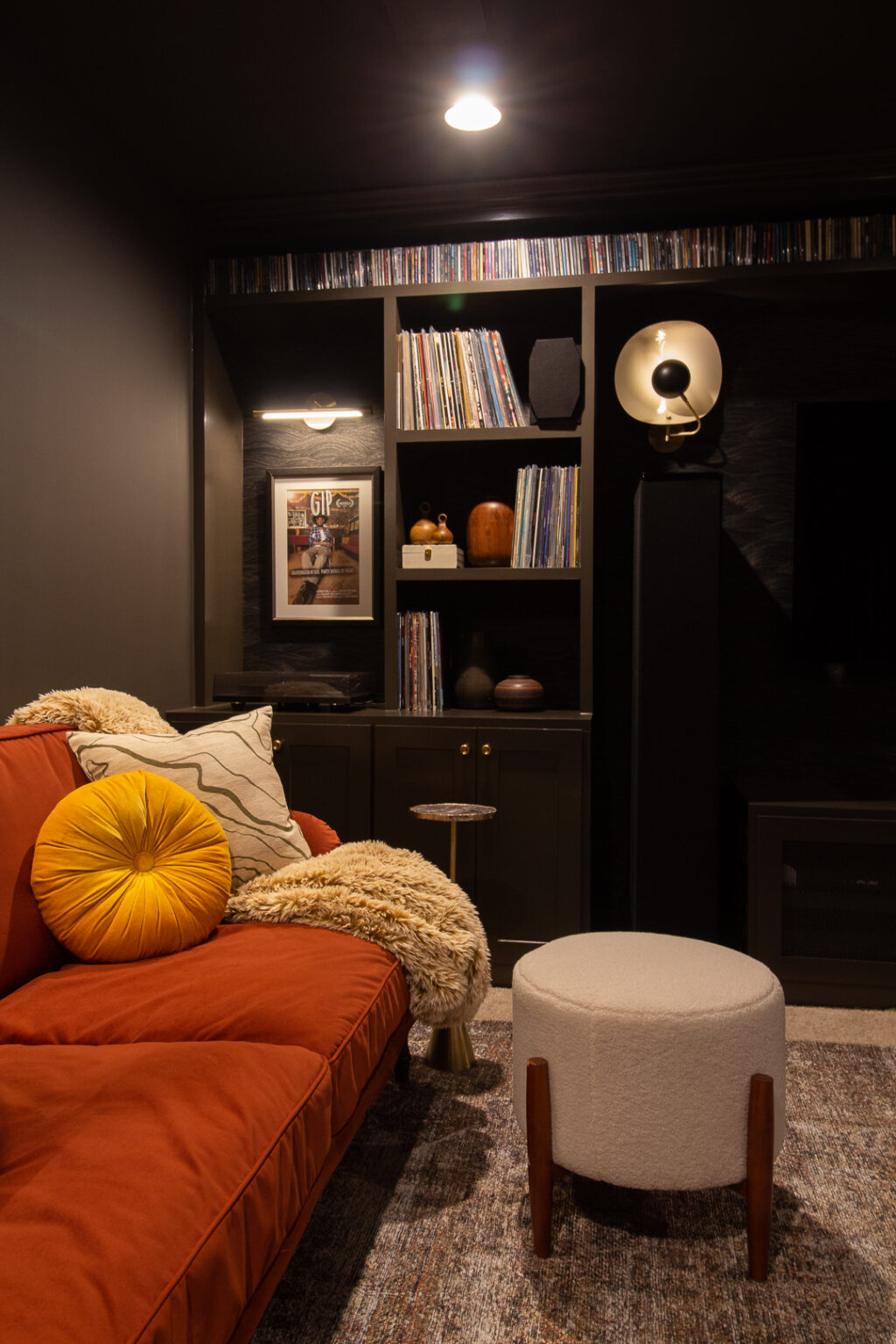 Listening Room Reveal for the One Room Challenge - Deeply Southern Home